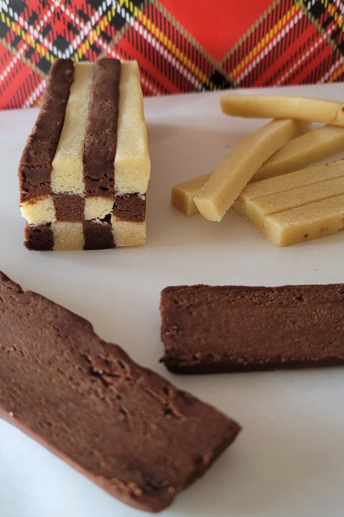 Chocolate and Vanilla Pinwheel Cookies - Plated for Two